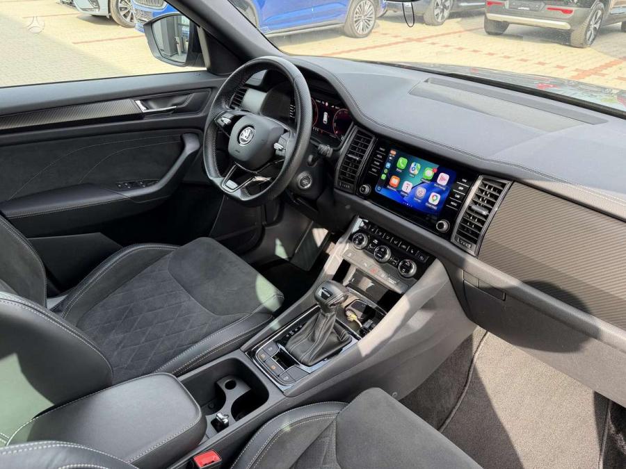 Pelēks Skoda Kodiaq 2022 Šauļi, ar dzinēja tilpumu 1.50 L un nobraukumu 178 tūkst. km par 26990 €, foto 19 vietnē AUTOMOTO.COM.LV