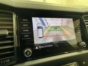 Grey Skoda Kodiaq 2022 in Marijampole, with an engine capacity of 1.50 L and mileage of 198 thousand km for 23474 €, photo 13 on AUTOMOTO.COM.LV