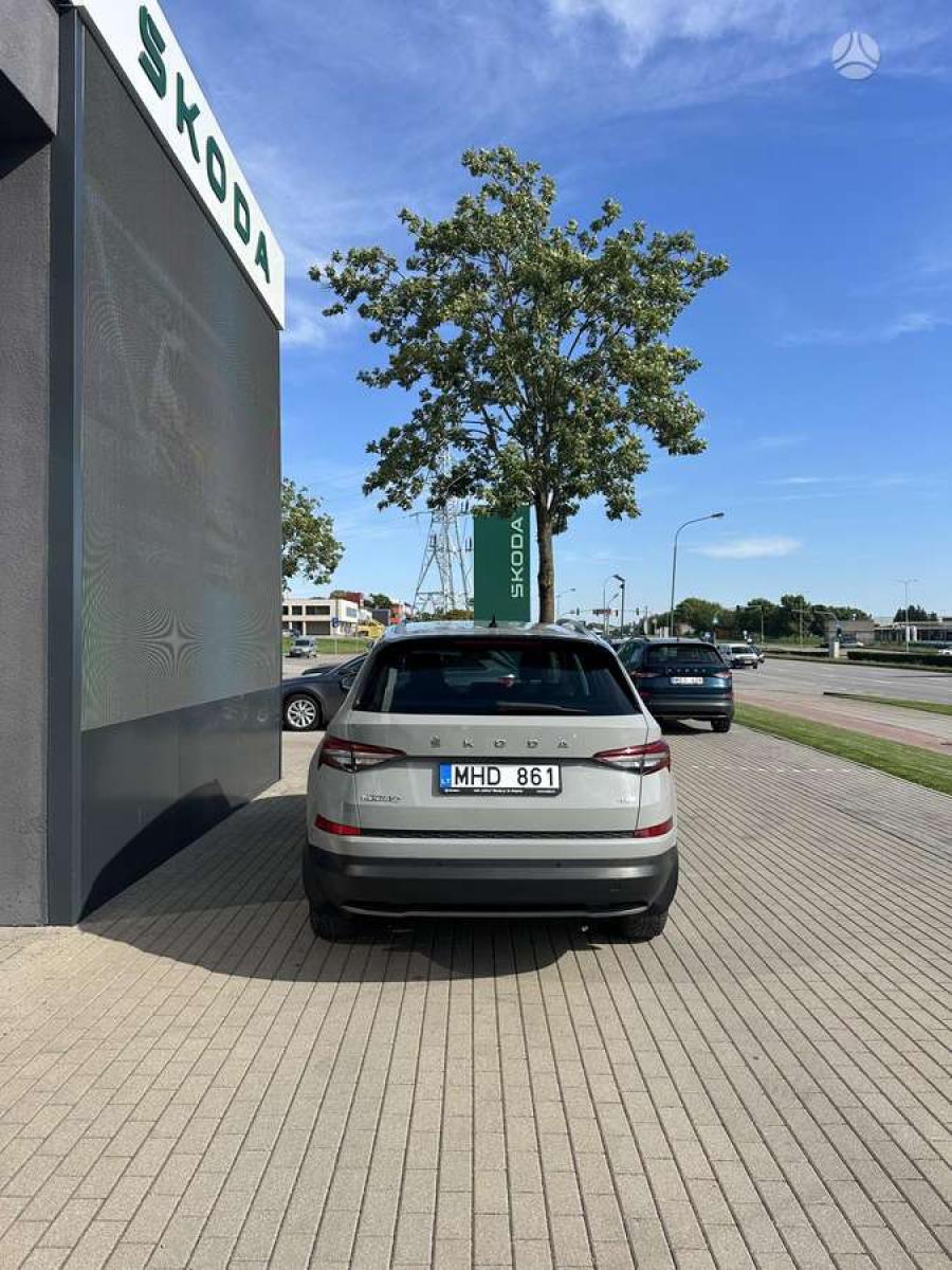 Серый Шкода Kodiaq 2022 в Клайпеда, объемом двигателя 1.97 л и пробегом 82 тыс. км за 29800 €, фото 7 на AUTOMOTO.COM.LV