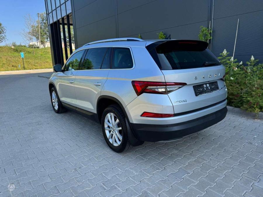 Серый Шкода Kodiaq 2022 в Вильнюс, объемом двигателя 1.97 л и пробегом 117 тыс. км за 28300 €, фото 8 на AUTOMOTO.COM.LV