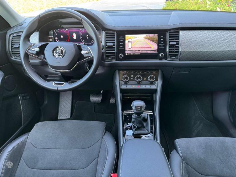 Серый Шкода Kodiaq 2022 в Вильнюс, объемом двигателя 1.97 л и пробегом 117 тыс. км за 28300 €, фото 12 на AUTOMOTO.COM.LV