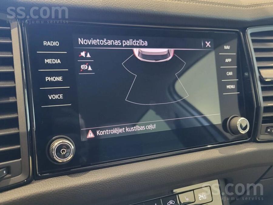 Pelēks Skoda Kodiaq 2022 Rīga, ar dzinēja tilpumu 1.50 L un nobraukumu 119 tūkst. km par 21490 €, foto 11 vietnē AUTOMOTO.COM.LV