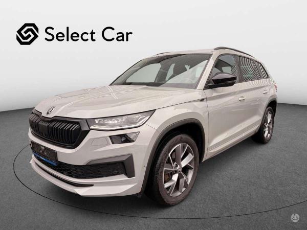 Pelēks Skoda Kodiaq 2022 Viļņa, ar dzinēja tilpumu 1.97 L un nobraukumu 155 tūkst. km par 27700 €, foto 1 vietnē AUTOMOTO.COM.LV