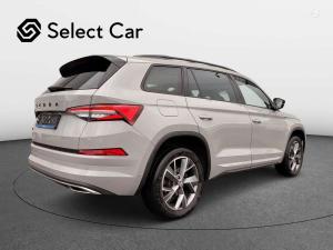 Grey Skoda Kodiaq 2022 in Vilnius, with an engine capacity of 1.97 L and mileage of 155 thousand km for 27700 €, photo 3 on AUTOMOTO.COM.LV