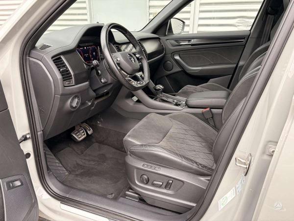 Pelēks Skoda Kodiaq 2022 Viļņa, ar dzinēja tilpumu 1.97 L un nobraukumu 155 tūkst. km par 27700 €, foto 8 vietnē AUTOMOTO.COM.LV
