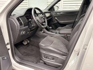 Grey Skoda Kodiaq 2022 in Vilnius, with an engine capacity of 1.97 L and mileage of 155 thousand km for 27700 €, photo 9 on AUTOMOTO.COM.LV