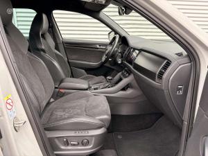 Grey Skoda Kodiaq 2022 in Vilnius, with an engine capacity of 1.97 L and mileage of 155 thousand km for 27700 €, photo 17 on AUTOMOTO.COM.LV