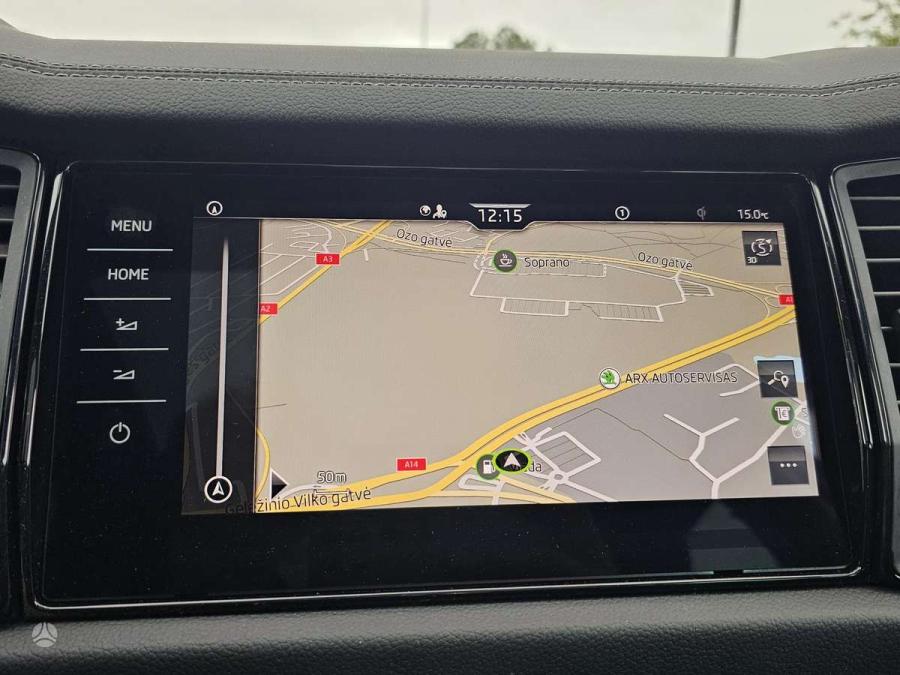 Pelēks Skoda Kodiaq 2022 Viļņa, ar dzinēja tilpumu 1.97 L un nobraukumu 193 tūkst. km par 22900 €, foto 22 vietnē AUTOMOTO.COM.LV