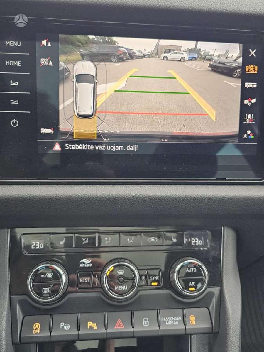 Pelēks Skoda Kodiaq 2022 Viļņa, ar dzinēja tilpumu 1.97 L un nobraukumu 193 tūkst. km par 22900 €, foto 23 vietnē AUTOMOTO.COM.LV