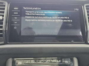 Pelēks Skoda Kodiaq 2022 Viļņa, ar dzinēja tilpumu 1.97 L un nobraukumu 193 tūkst. km par 22900 €, foto 26 vietnē AUTOMOTO.COM.LV