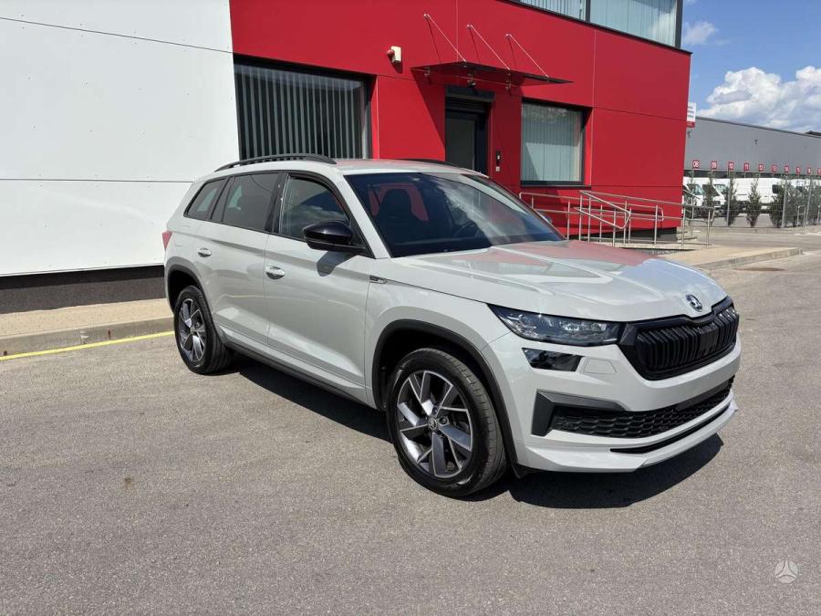 Grey Skoda Kodiaq 2022 in Panevezys, with an engine capacity of 1.97 L and mileage of 178 thousand km for 22500 €, photo 1 on AUTOMOTO.COM.LV