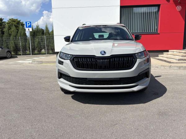 Grey Skoda Kodiaq 2022 in Panevezys, with an engine capacity of 1.97 L and mileage of 178 thousand km for 22500 €, photo 6 on AUTOMOTO.COM.LV