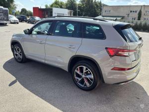 Grey Skoda Kodiaq 2022 in Panevezys, with an engine capacity of 1.97 L and mileage of 178 thousand km for 22500 €, photo 9 on AUTOMOTO.COM.LV