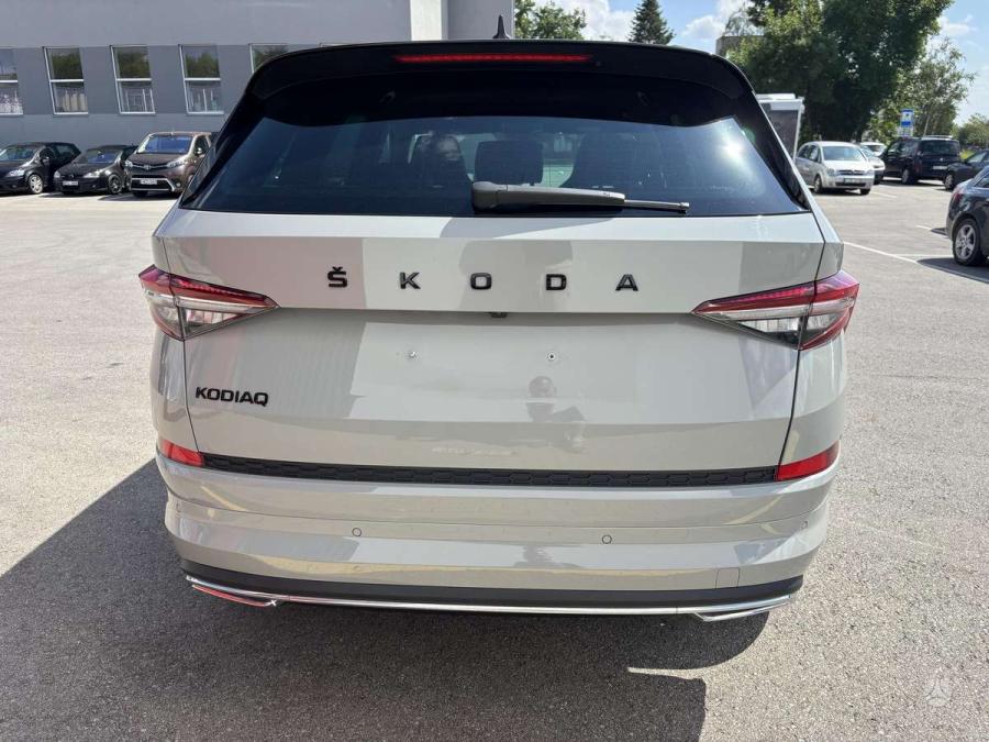 Grey Skoda Kodiaq 2022 in Panevezys, with an engine capacity of 1.97 L and mileage of 178 thousand km for 22500 €, photo 10 on AUTOMOTO.COM.LV