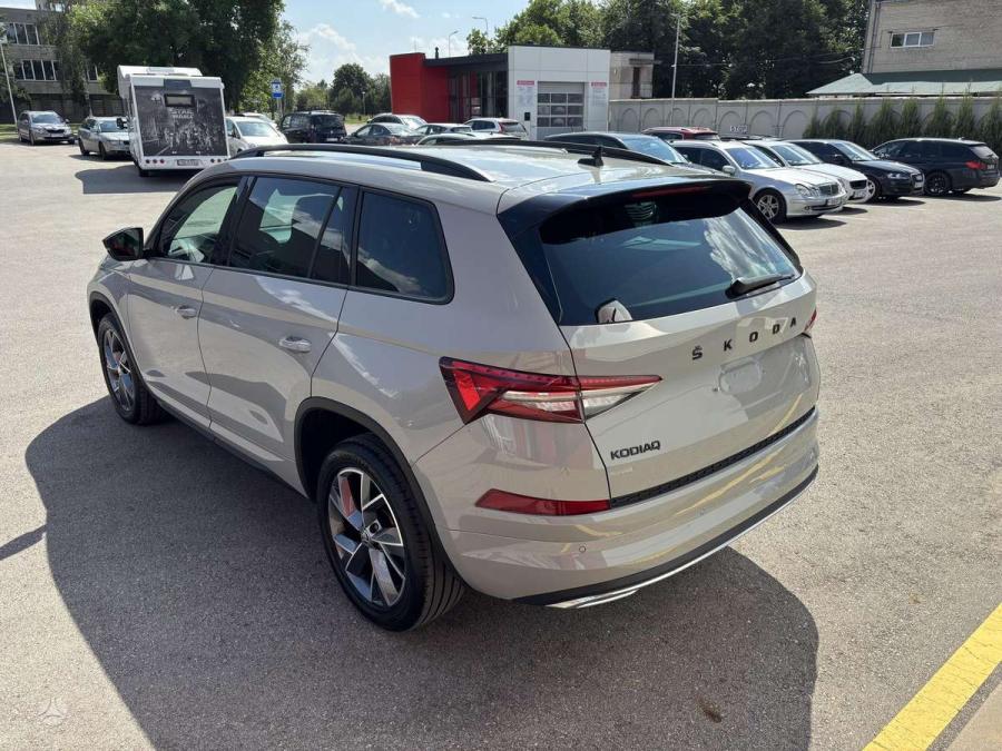 Grey Skoda Kodiaq 2022 in Panevezys, with an engine capacity of 1.97 L and mileage of 178 thousand km for 22500 €, photo 12 on AUTOMOTO.COM.LV