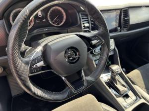 Grey Skoda Kodiaq 2022 in Panevezys, with an engine capacity of 1.97 L and mileage of 178 thousand km for 22500 €, photo 16 on AUTOMOTO.COM.LV