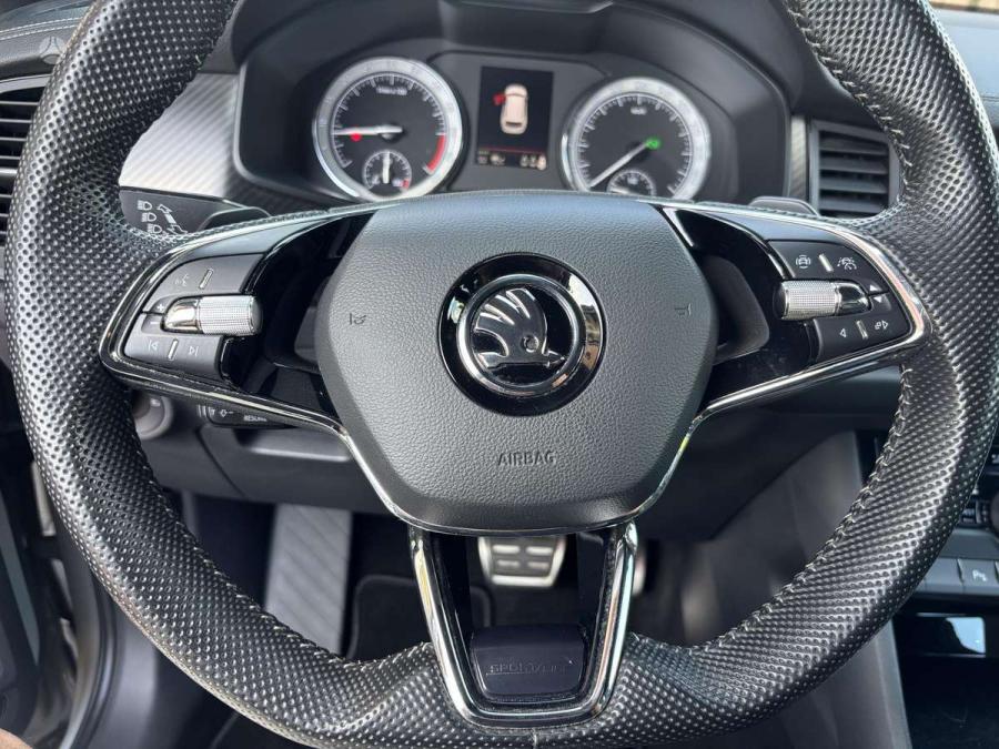 Grey Skoda Kodiaq 2022 in Panevezys, with an engine capacity of 1.97 L and mileage of 178 thousand km for 22500 €, photo 17 on AUTOMOTO.COM.LV