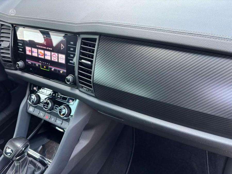 Grey Skoda Kodiaq 2022 in Panevezys, with an engine capacity of 1.97 L and mileage of 178 thousand km for 22500 €, photo 22 on AUTOMOTO.COM.LV