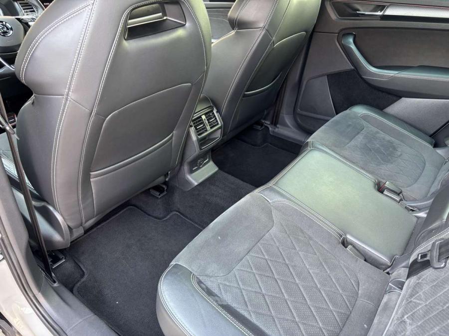 Grey Skoda Kodiaq 2022 in Panevezys, with an engine capacity of 1.97 L and mileage of 178 thousand km for 22500 €, photo 23 on AUTOMOTO.COM.LV