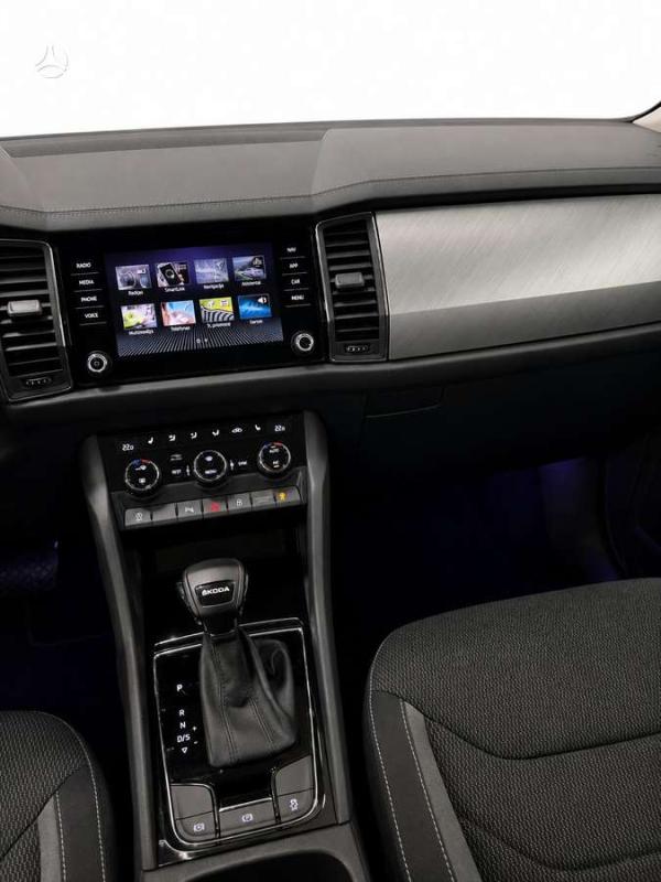 Серый Шкода Kodiaq 2022 в Каунас, объемом двигателя 1.97 л и пробегом 133 тыс. км за 23200 €, фото 10 на AUTOMOTO.COM.LV