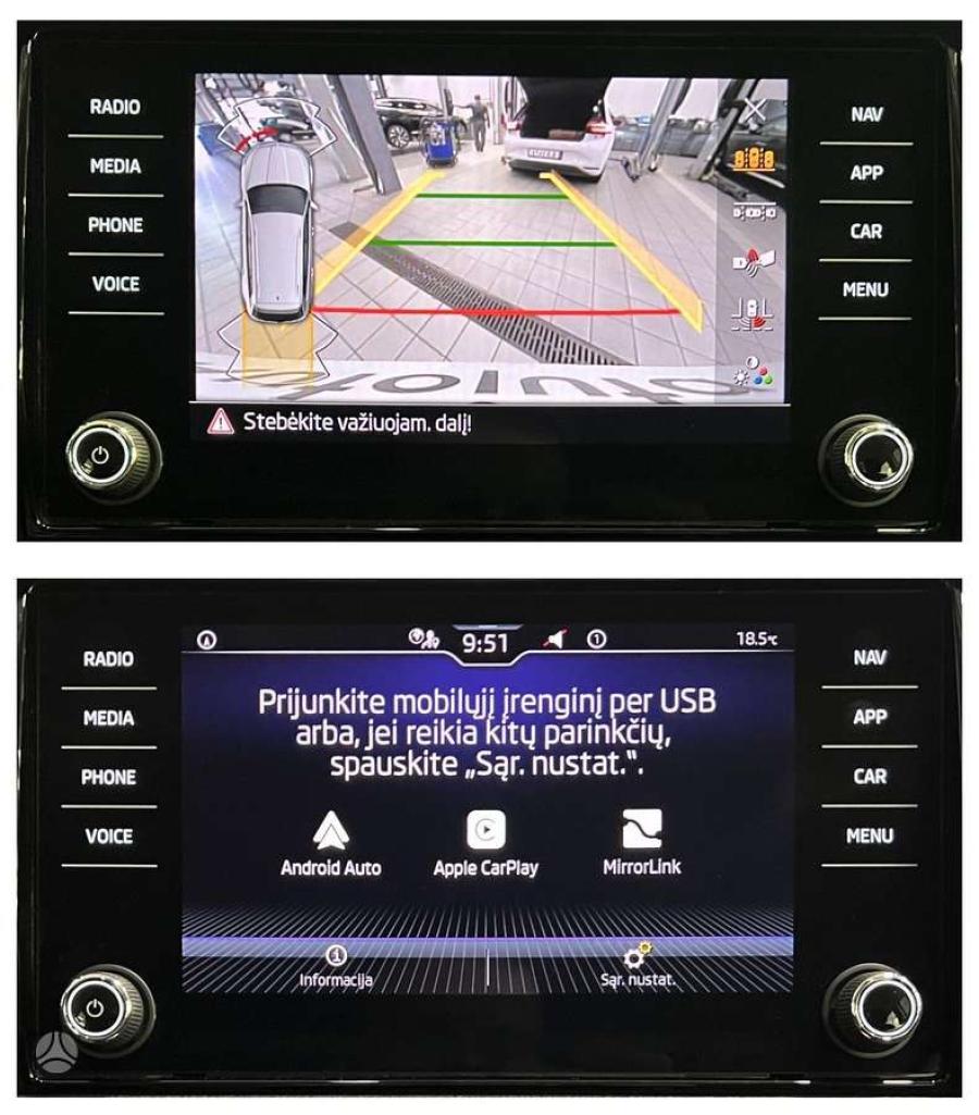 Серый Шкода Kodiaq 2022 в Каунас, объемом двигателя 1.97 л и пробегом 133 тыс. км за 23200 €, фото 14 на AUTOMOTO.COM.LV