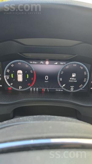 Серый Шкода Kodiaq 2022 в Рига, объемом двигателя 2.00 л и пробегом 79 тыс. км за 26490 €, фото 10 на AUTOMOTO.COM.LV