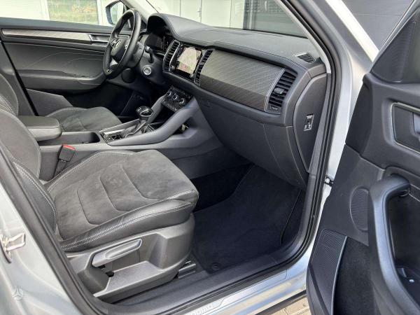 Pelēks Skoda Kodiaq 2022 Viļņa, ar dzinēja tilpumu 1.97 L un nobraukumu 118 tūkst. km par 28300 €, foto 10 vietnē AUTOMOTO.COM.LV