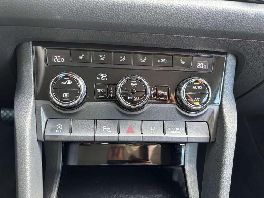 Серый Шкода Kodiaq 2022 в Вильнюс, объемом двигателя 1.97 л и пробегом 118 тыс. км за 28300 €, фото 18 на AUTOMOTO.COM.LV