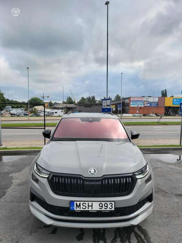Pelēks Skoda Kodiaq 2022 Klaipėda, ar dzinēja tilpumu 1.98 L un nobraukumu 91 tūkst. km par 33700 €, foto 3 vietnē AUTOMOTO.COM.LV