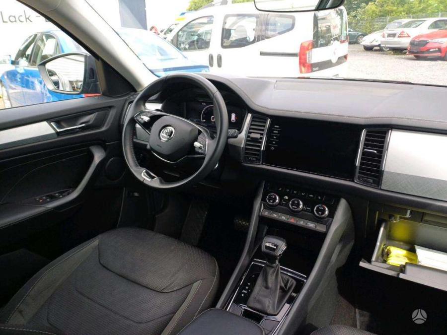 Серый Шкода Kodiaq 2022 в Каунас, объемом двигателя 1.97 л и пробегом 158 тыс. км за 22690 €, фото 6 на AUTOMOTO.COM.LV