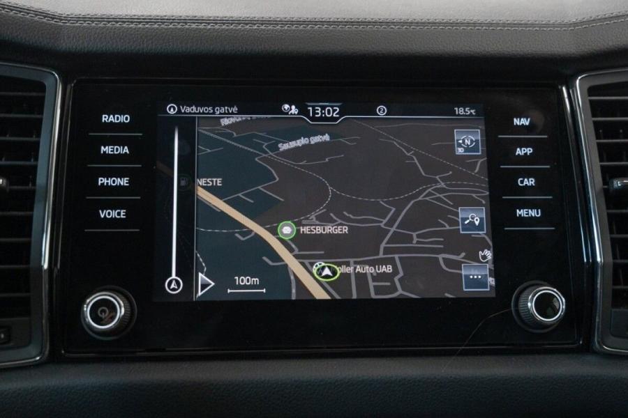 Серый Шкода Kodiaq 2022 в Вильнюс, объемом двигателя 2.00 л и пробегом 159 тыс. км за 24500 €, фото 18 на AUTOMOTO.COM.LV