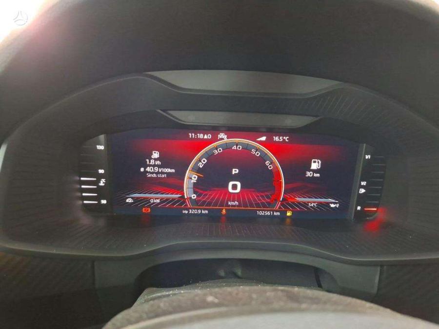 Серый Шкода Kodiaq 2022 в Вильнюс, объемом двигателя 1.50 л и пробегом 103 тыс. км за 27470 €, фото 10 на AUTOMOTO.COM.LV