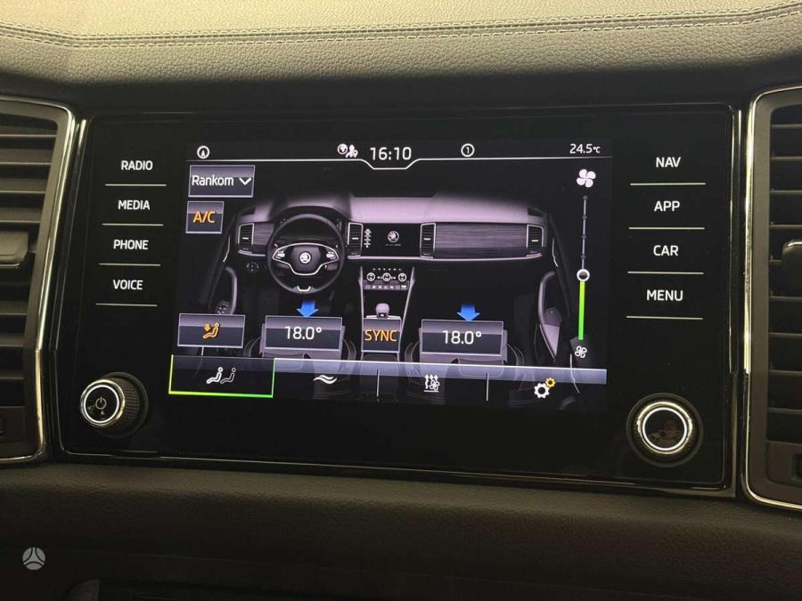 Серый Шкода Kodiaq 2022 в Каунас, объемом двигателя 1.97 л и пробегом 170 тыс. км за 23900 €, фото 17 на AUTOMOTO.COM.LV