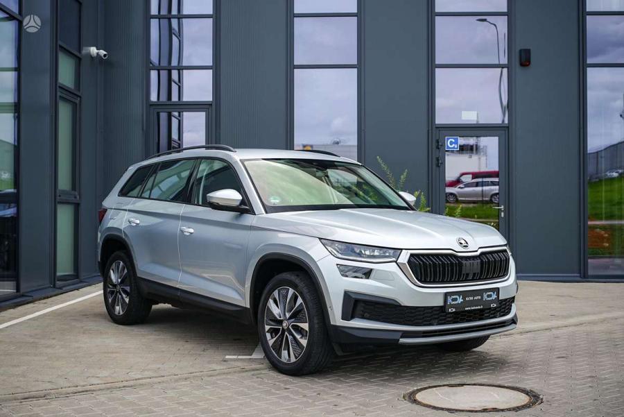 Серый Шкода Kodiaq 2022 в Каунас, объемом двигателя 1.97 л и пробегом 109 тыс. км за 25450 €, фото 1 на AUTOMOTO.COM.LV