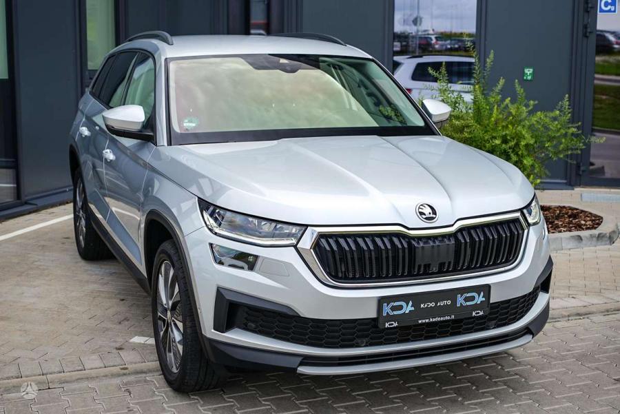 Серый Шкода Kodiaq 2022 в Каунас, объемом двигателя 1.97 л и пробегом 109 тыс. км за 25450 €, фото 4 на AUTOMOTO.COM.LV