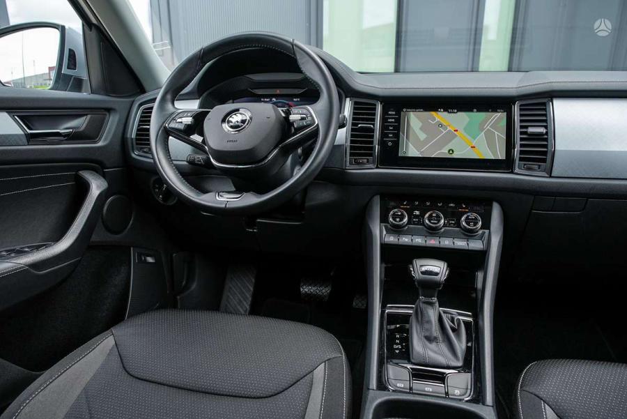 Серый Шкода Kodiaq 2022 в Каунас, объемом двигателя 1.97 л и пробегом 109 тыс. км за 25450 €, фото 19 на AUTOMOTO.COM.LV