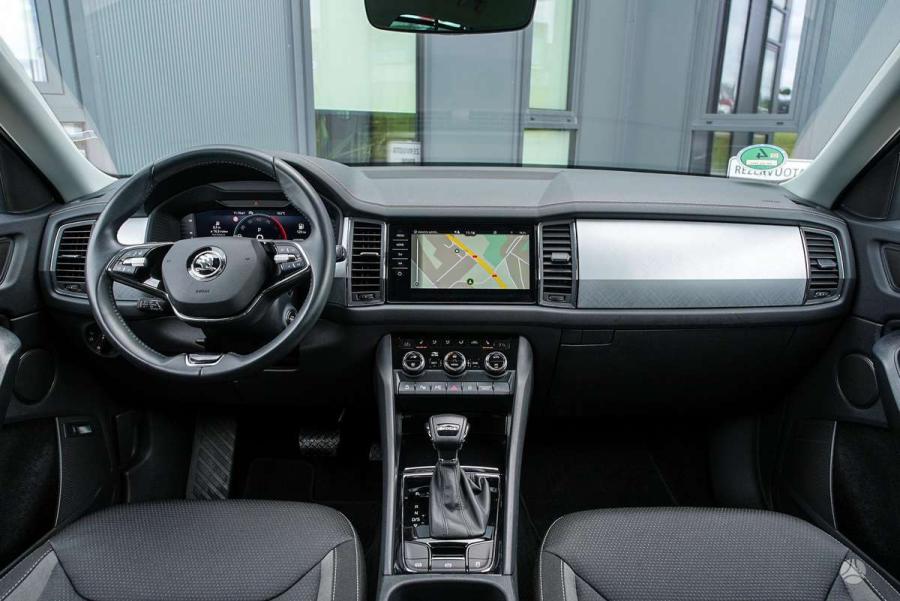 Серый Шкода Kodiaq 2022 в Каунас, объемом двигателя 1.97 л и пробегом 109 тыс. км за 25450 €, фото 20 на AUTOMOTO.COM.LV