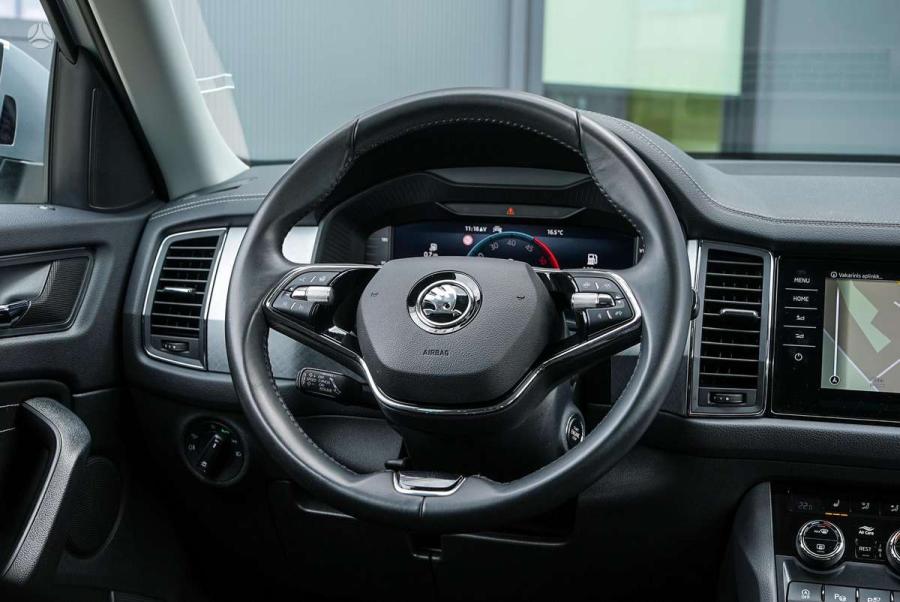 Серый Шкода Kodiaq 2022 в Каунас, объемом двигателя 1.97 л и пробегом 109 тыс. км за 25450 €, фото 21 на AUTOMOTO.COM.LV