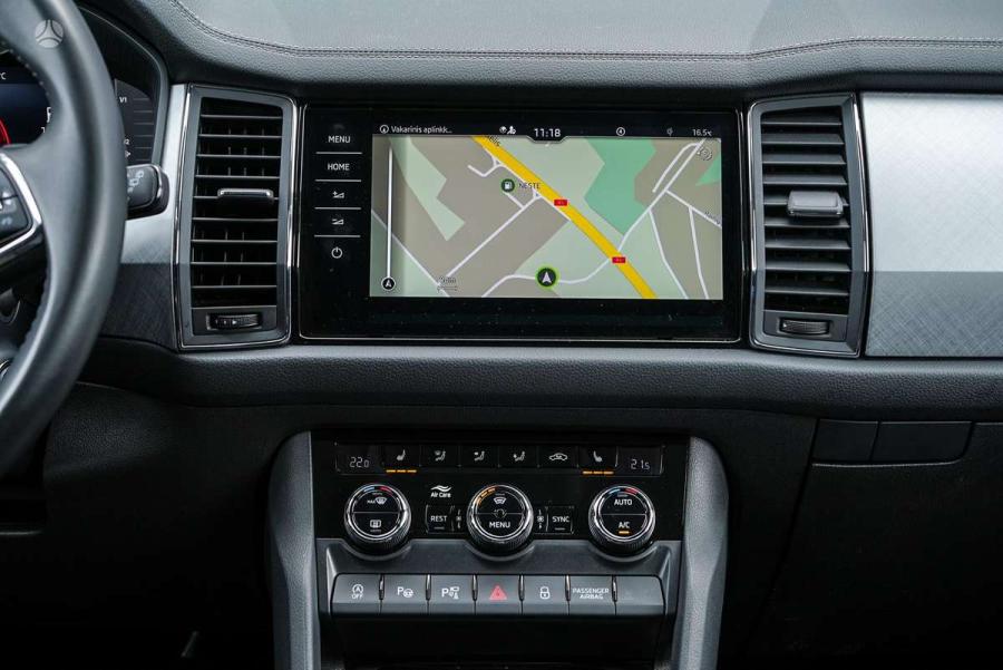 Серый Шкода Kodiaq 2022 в Каунас, объемом двигателя 1.97 л и пробегом 109 тыс. км за 25450 €, фото 23 на AUTOMOTO.COM.LV
