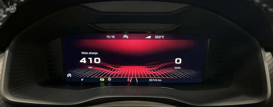 Grey Skoda Kodiaq 2022 in Kaunas, with an engine capacity of 1.98 L and mileage of 86 thousand km for 32800 €, photo 6 on AUTOMOTO.COM.LV
