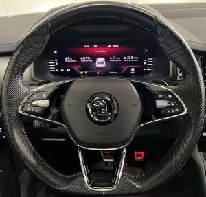 Grey Skoda Kodiaq 2022 in Kaunas, with an engine capacity of 1.98 L and mileage of 86 thousand km for 32800 €, photo 7 on AUTOMOTO.COM.LV