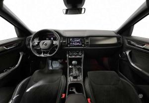 Grey Skoda Kodiaq 2022 in Kaunas, with an engine capacity of 1.98 L and mileage of 86 thousand km for 32800 €, photo 8 on AUTOMOTO.COM.LV