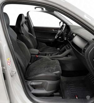 Grey Skoda Kodiaq 2022 in Kaunas, with an engine capacity of 1.98 L and mileage of 86 thousand km for 32800 €, photo 10 on AUTOMOTO.COM.LV