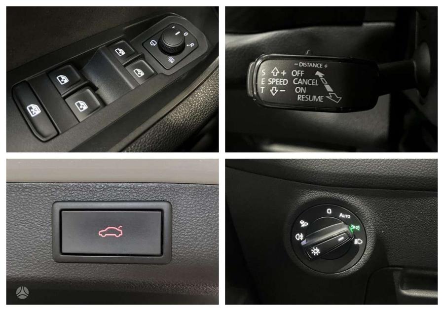 Grey Skoda Kodiaq 2022 in Kaunas, with an engine capacity of 1.98 L and mileage of 86 thousand km for 32800 €, photo 14 on AUTOMOTO.COM.LV