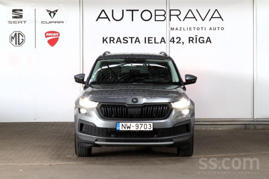 Pelēks Skoda Kodiaq 2022 Rīga, ar dzinēja tilpumu 1.50 L un nobraukumu 99 tūkst. km par 23200 €, foto 3 vietnē AUTOMOTO.COM.LV
