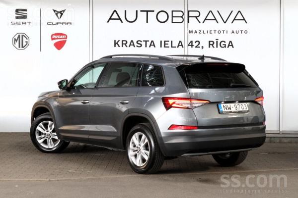 Pelēks Skoda Kodiaq 2022 Rīga, ar dzinēja tilpumu 1.50 L un nobraukumu 99 tūkst. km par 23200 €, foto 6 vietnē AUTOMOTO.COM.LV
