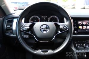 Pelēks Skoda Kodiaq 2022 Rīga, ar dzinēja tilpumu 1.50 L un nobraukumu 99 tūkst. km par 23200 €, foto 12 vietnē AUTOMOTO.COM.LV