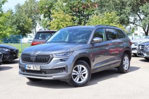 Pelēks Skoda Kodiaq 2022 Rīga, ar dzinēja tilpumu 1.50 L un nobraukumu 99 tūkst. km par 23200 €, foto 31 vietnē AUTOMOTO.COM.LV