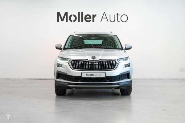 Grey Skoda Kodiaq 2022 in Vilnius, with an engine capacity of 2.00 L and mileage of 159 thousand km for 25050 €, photo 5 on AUTOMOTO.COM.LV