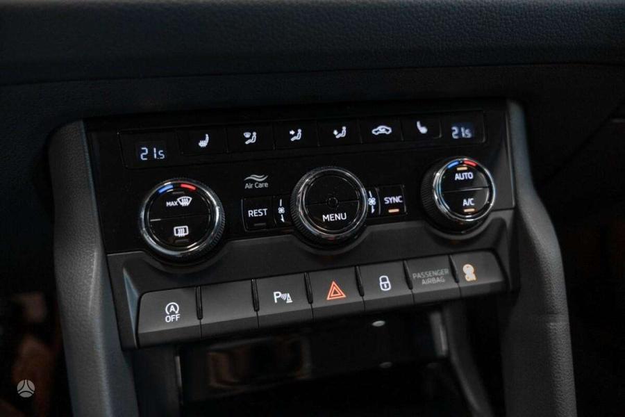 Pelēks Skoda Kodiaq 2022 Viļņa, ar dzinēja tilpumu 2.00 L un nobraukumu 159 tūkst. km par 25050 €, foto 16 vietnē AUTOMOTO.COM.LV